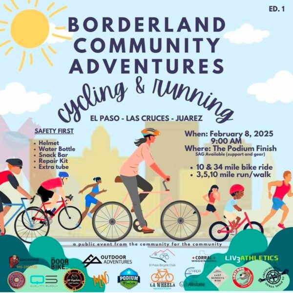 Borderland Community Adventures - Cycling & Running - DMD - Downtown El ...